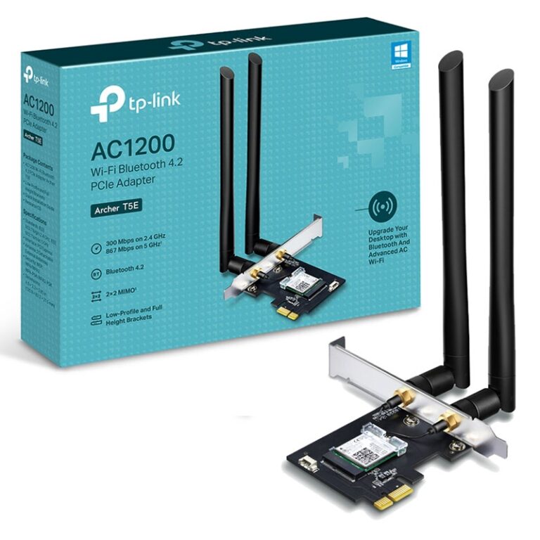 TP-Link AC1200 WiFi Bluetooth 4.2 PCIe Adapter - Novatech Technologies