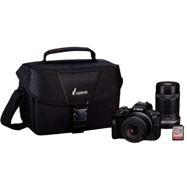 CANON EOS R100 RF-S 18-45MM + 55-210MM (DUAL) KIT - Novatech Technologies