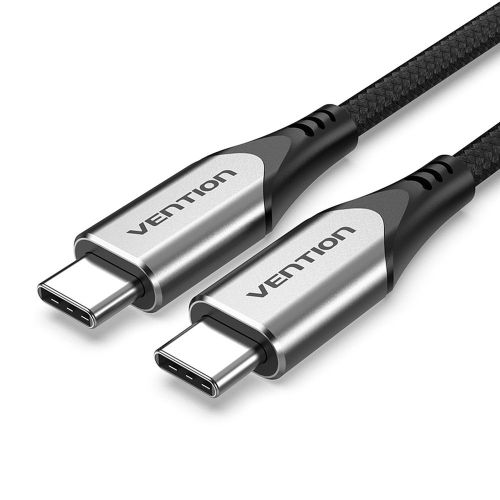 Vention Cotton Braided USB-C to USB-C 3.1 Cable 1M Gray - VEN TAAHF ...